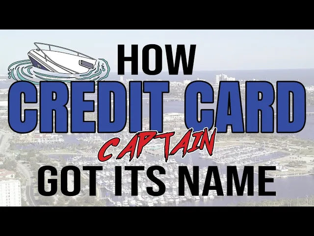 How did Credit Card Captain Youtuber get the name?