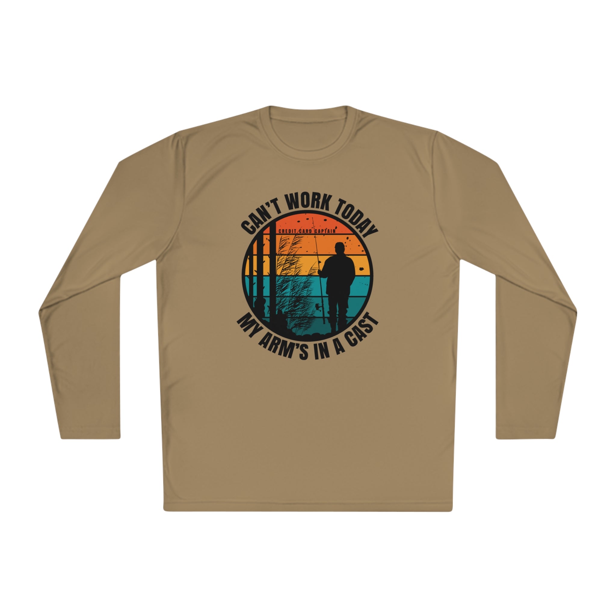 Arm's in a Cast Official CCC Funny Long Sleeve Shirt – Credit Card Captain